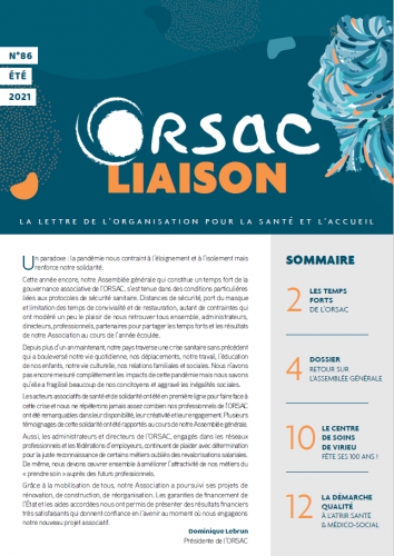 Orsac – Au cœur de l’accompagnement et du soin