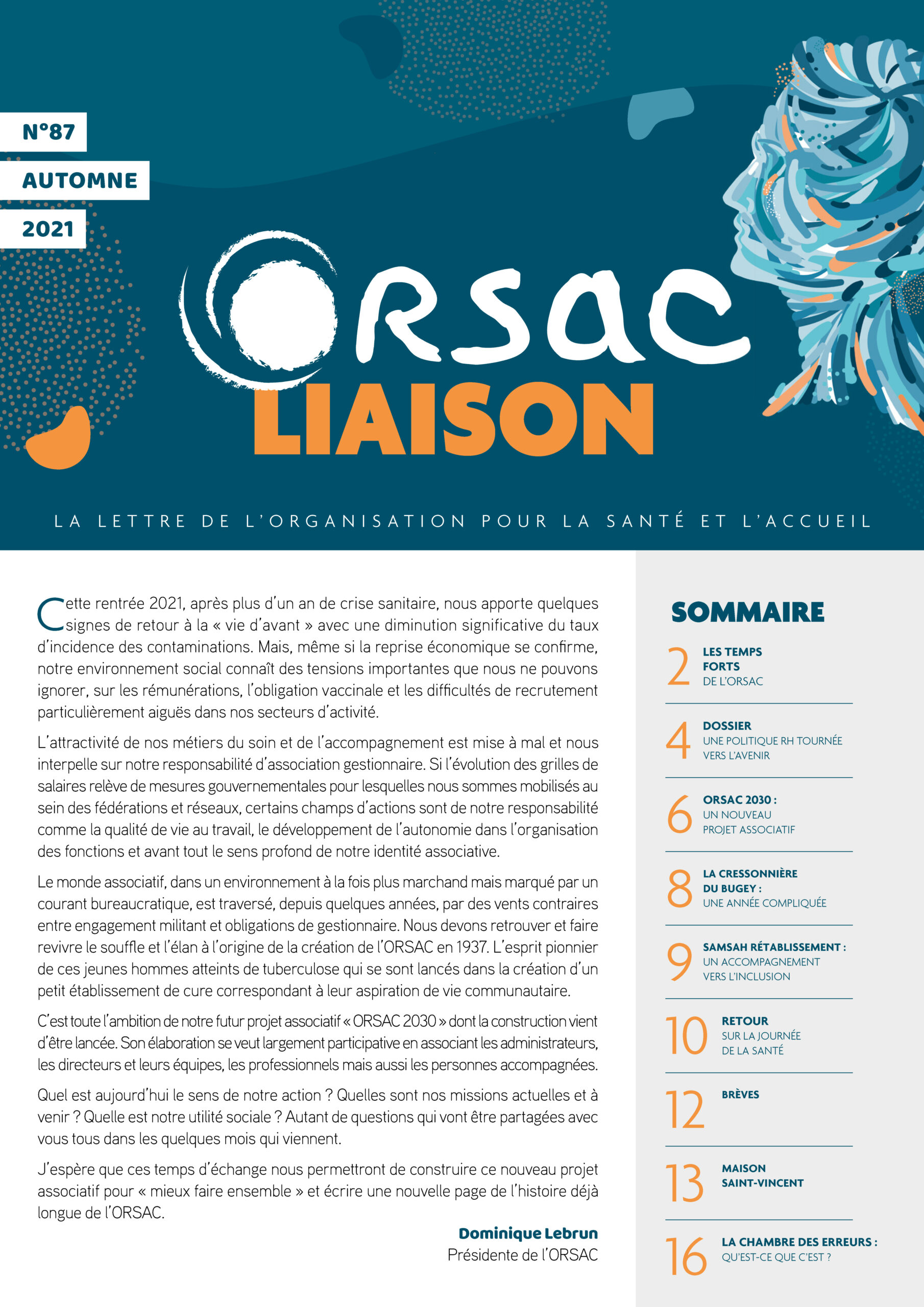 ORSAC Liaison n°87 – Orsac